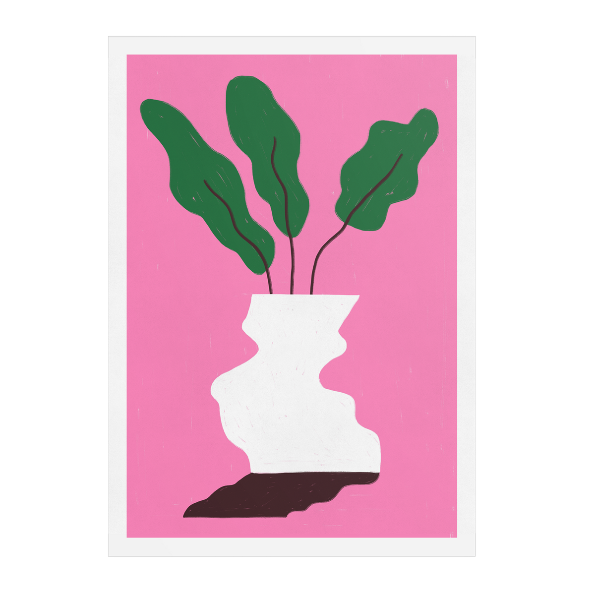 Plant on pink | Maya Ish-Shalom – Asufa com