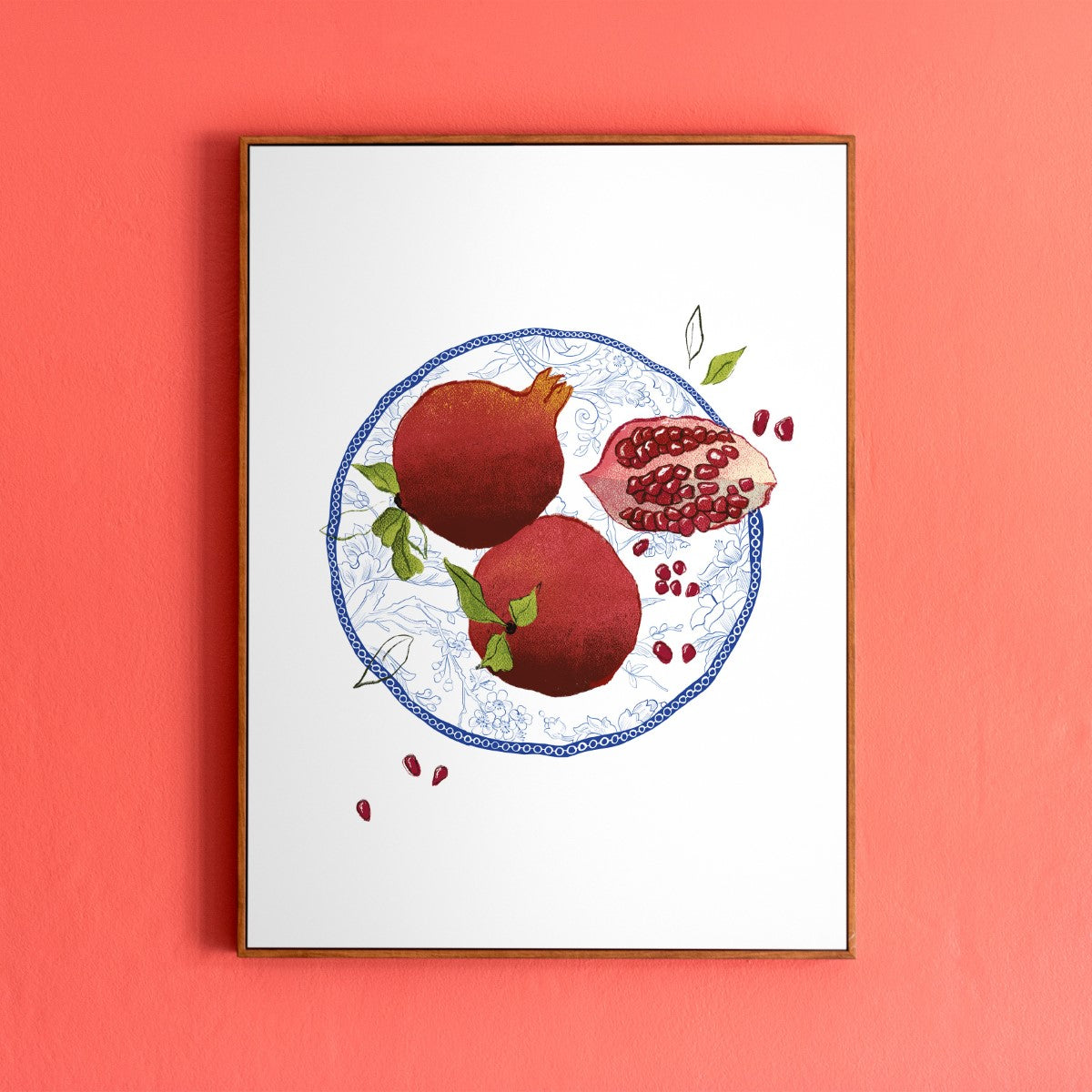 Pomegranate Print (Flora in Israel series) | CityStories – Asufa com